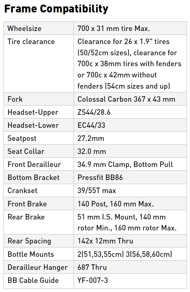 Salsa Colossal Ti Frameset - The Spoke Easy | Charlotte, NC