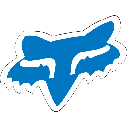 Fox Racing Head Stickers