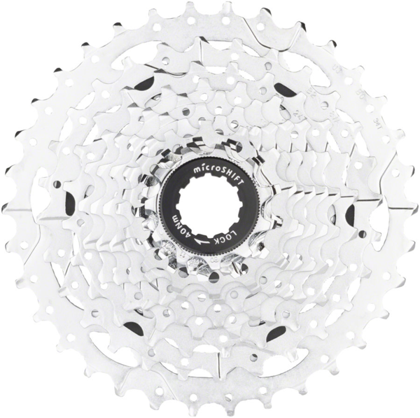 Microshift Cassette MicroSHIFT H11 Cassette - 11-Speed 11-32t Bike Gear (Silver) Shimano 11-34 ...