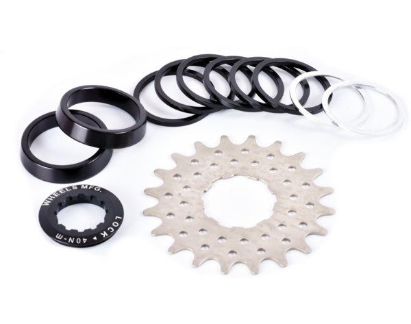 Wheels Manufacturing Angled Spacer Single Speed Conversion Kit - Summit ...