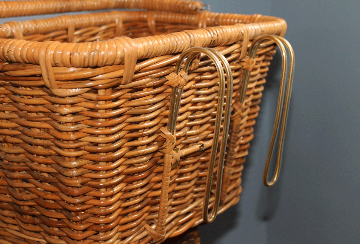 Nantucket Bike Basket Cisco Dutch Basket w/ Hooks - World of Wheels ...