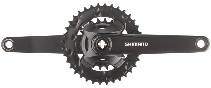 Shimano FC-MT101-B2 Crankset - Kyle's Bike Shop
