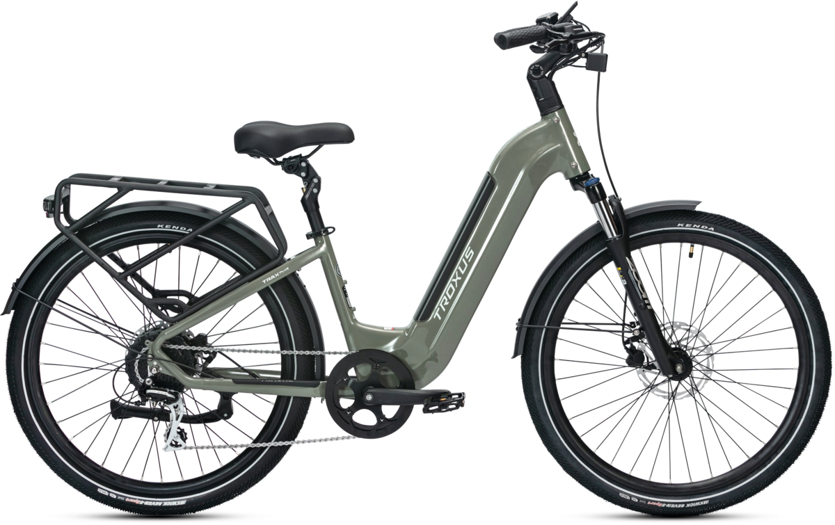 Troxus Trax Plus Commuter E-Bike - PLUS - Cranked Bike Studio