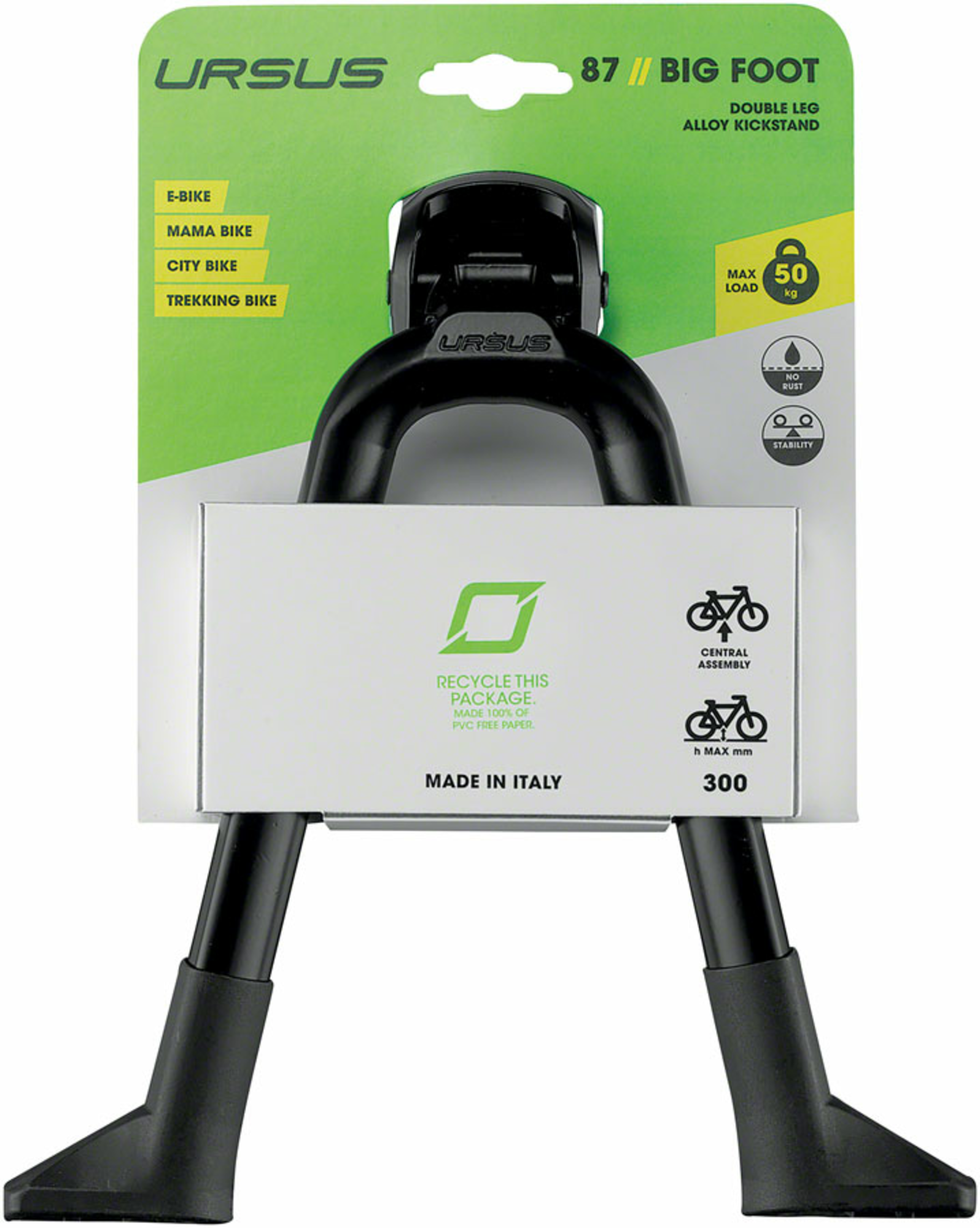 URSUS 87 - BIG FOOT | Double Leg Kickstand - Village CycleSport ...