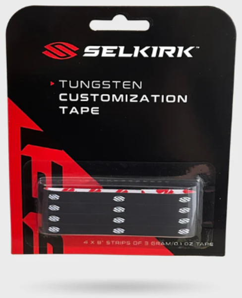 SELKIRK SPORT Tungsten customization tape : Four 8" Strips of 0.1oz ...