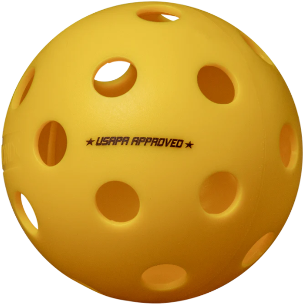 ONIX Fuse Indoor balls : 3 pack : Yellow / Jaune - Mike's Bike Shop