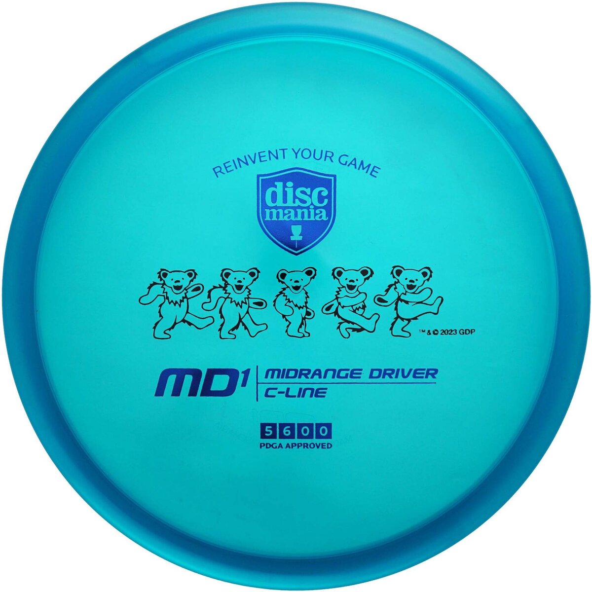DISCMANIA C-Line MD1 Grateful Dead Dancing Bears - Mike's Bike Shop
