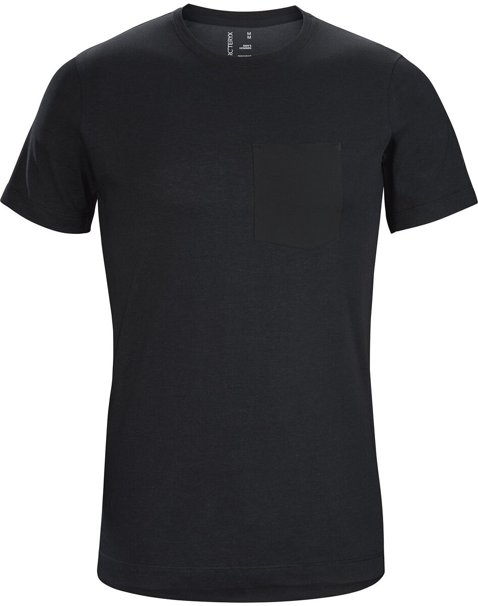 Arcteryx ERIS T-SHIRT MEN'S : BLACK - Mike's Bike Shop