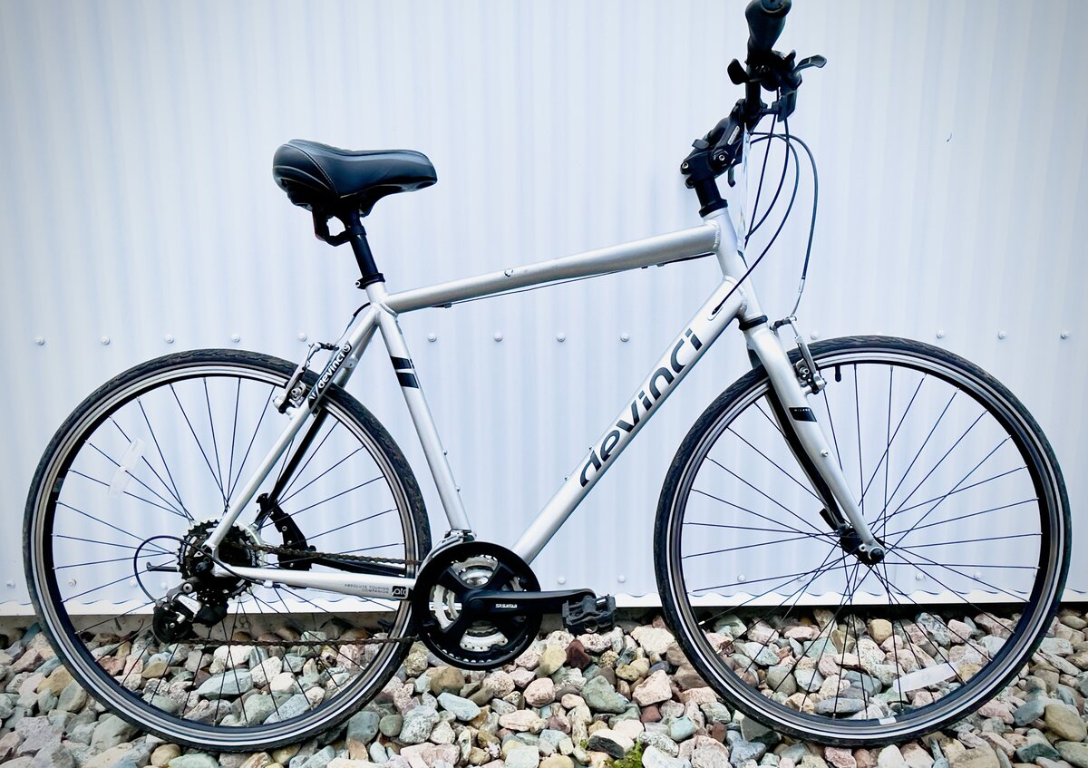 Devinci USED : DEVINCI : MILANO : SILVER : EXTRA-LARGE - Mike's Bike Shop