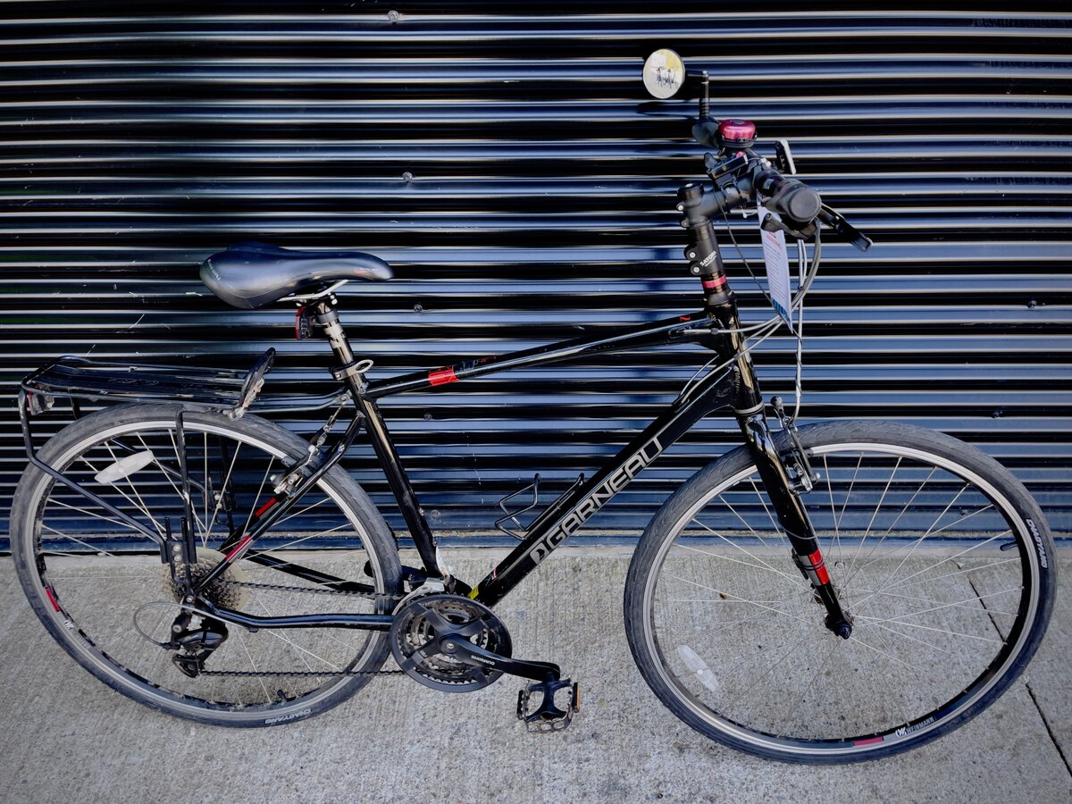 Mike's Bike Shop USED : LOUIS GARNEAU : BLACK : LARGE - Mike's Bike Shop
