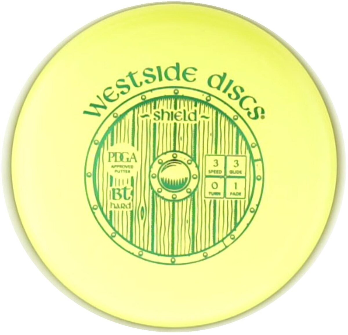WESTSIDE DISCS BT Medium Shield - Mike's Bike Shop