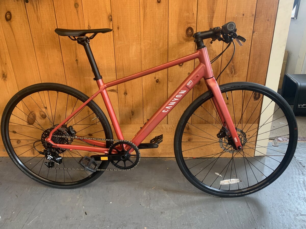 Used Canyon Hybrid 18" Maroon - Dedham Bike | Dedham, MA