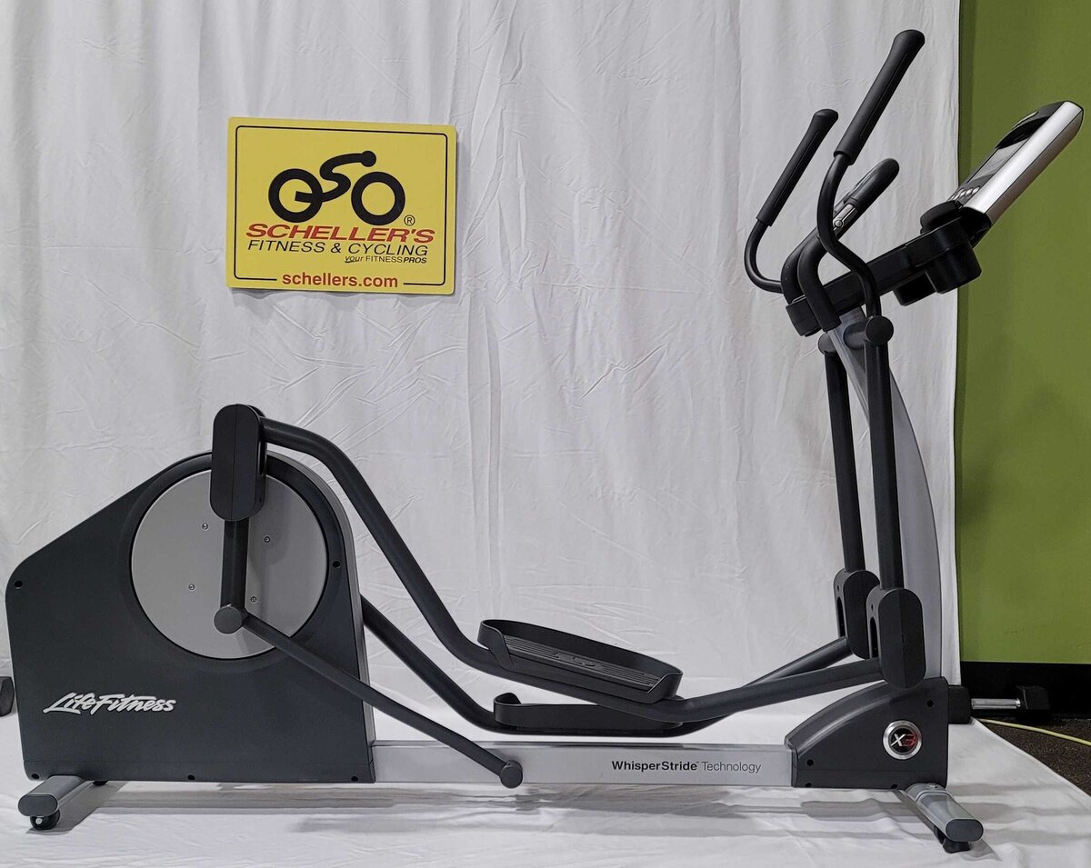 Scheller's - Refurbished Used Lifefitness X3 Elliptical with Advanced ...