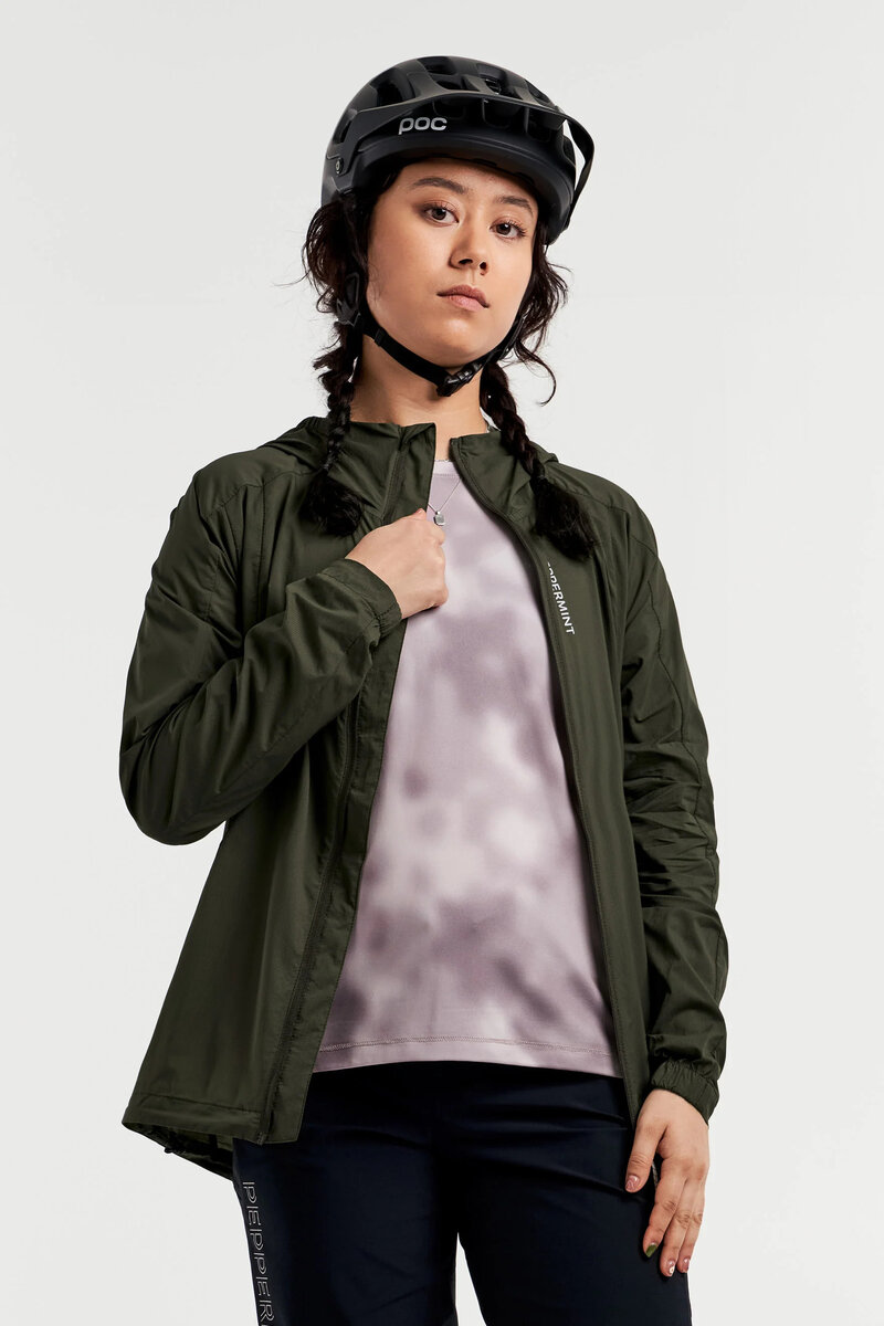 Peppermint Cycling Wind Jacket - St. Albert & Edmonton Bike Shop