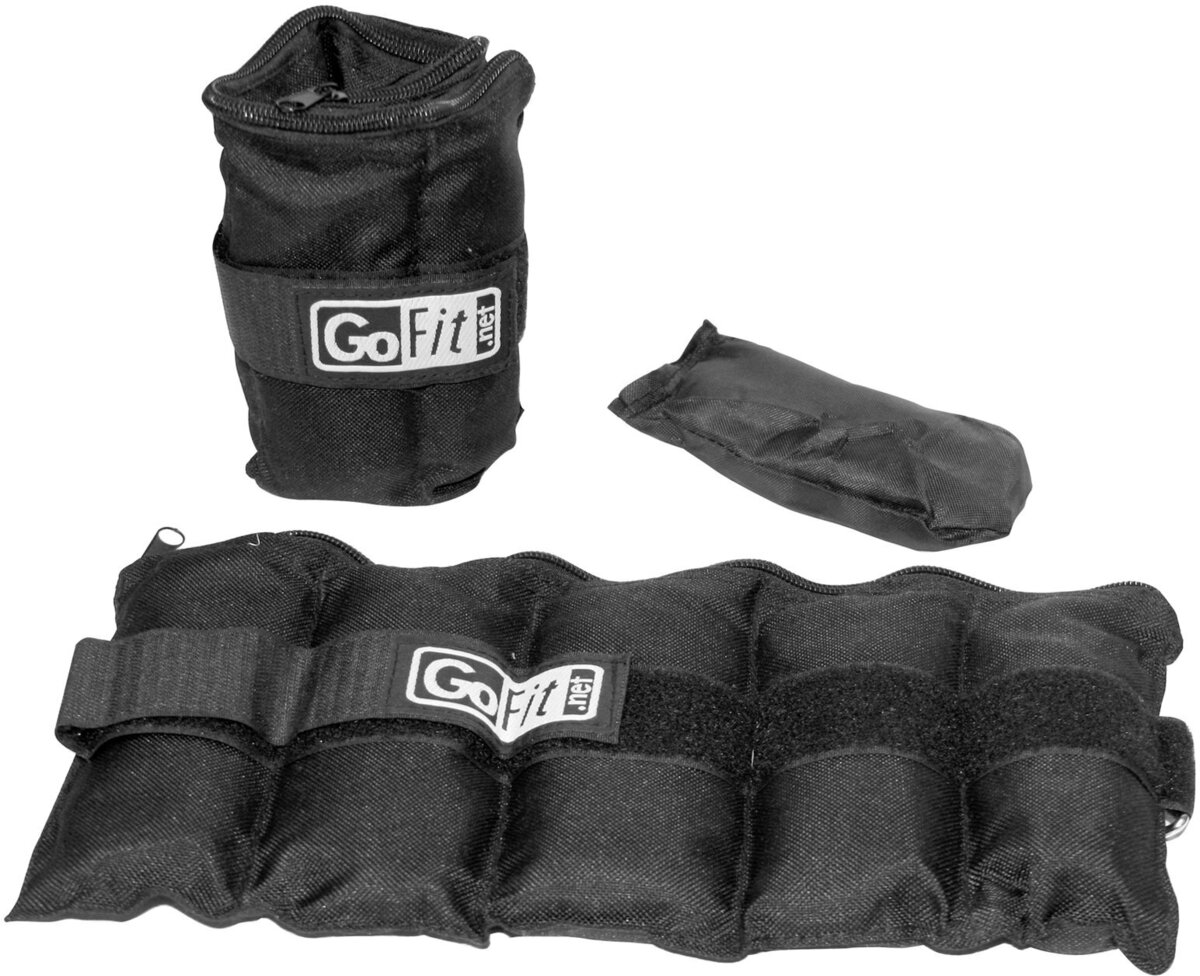 GoFit Adjustable Ankle Weights | 5lb - Bert's Bikes & Fitness