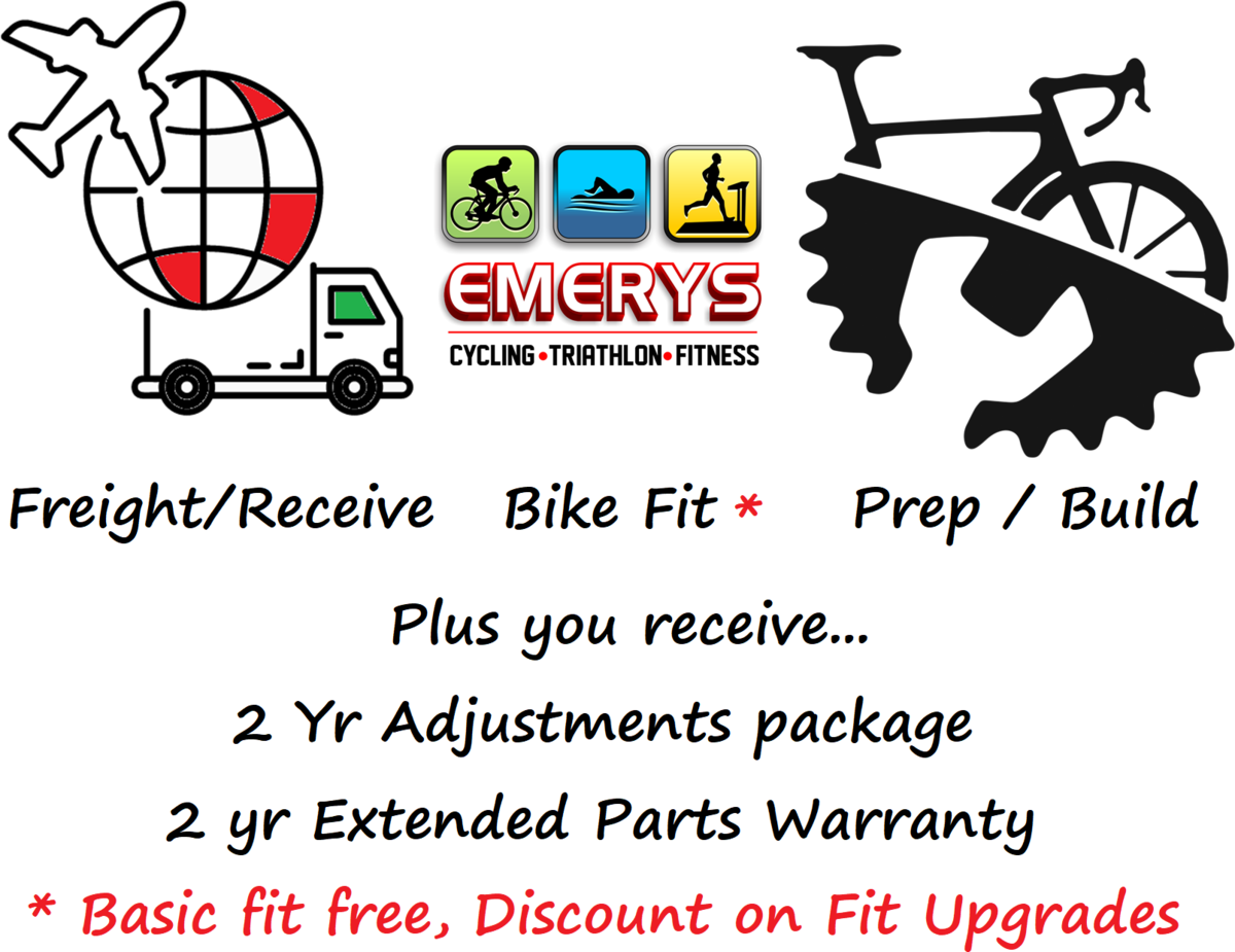 Emerys Destination / Build / Prep charge per bike $1901 to $2500 - Emery's Cycling Triathlon ...