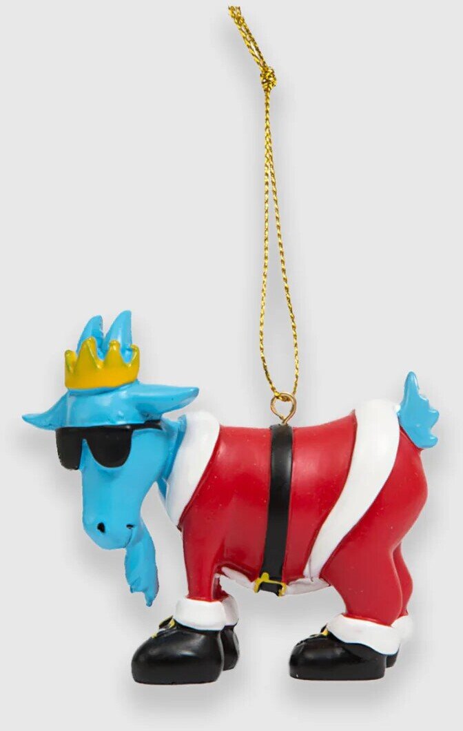 Goat USA Santa GOAT Ornament - Massachusetts Bike Shop - Landry's Bicycles