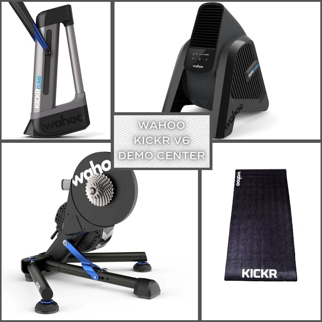 Wahoo Fitness USED 23 Wahoo Demo Center Complete Kickr V6 ...