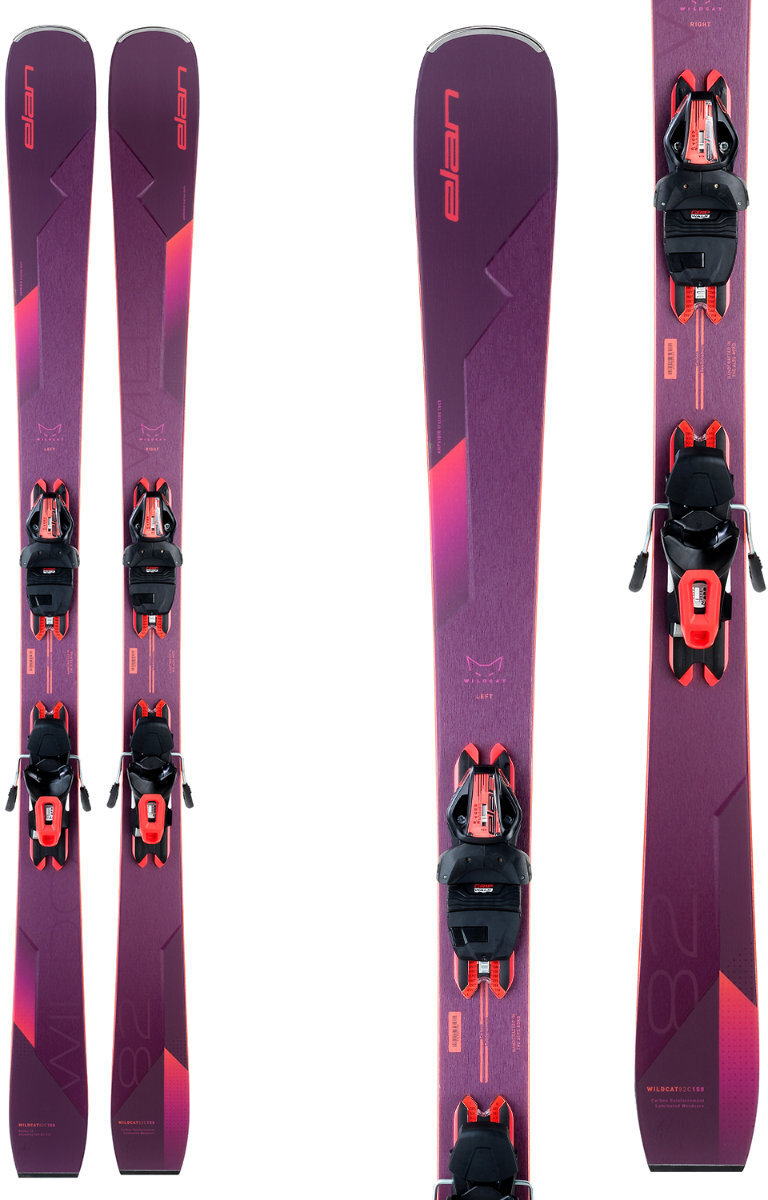 Elan Wildcat 82 C with ELW 9.0 binding Women's Skis - Maine Bike Shop ...