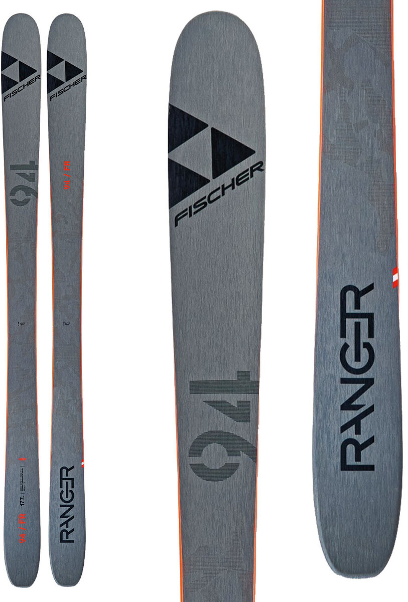 Fischer Ranger 94 FR Skis - Maine Bike Shop