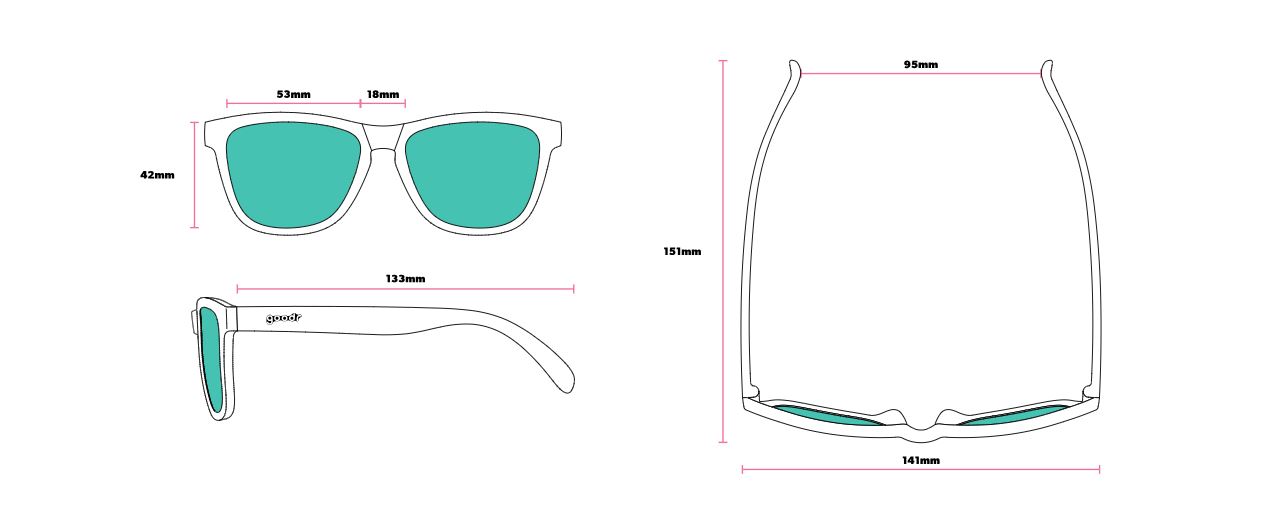 goodr OG Sunglasses - Woodcock Cycle Works Winnipeg