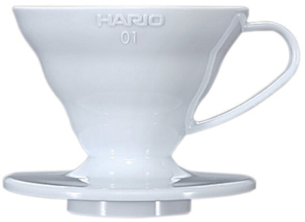 Hario V60-01 Dripper (Plastic) - Woodcock Cycle Works Winnipeg