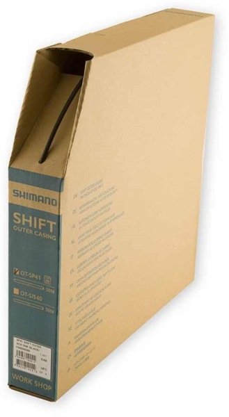 Shimano SP41 BLACK Shift Housing - Woodcock Cycle Works Winnipeg