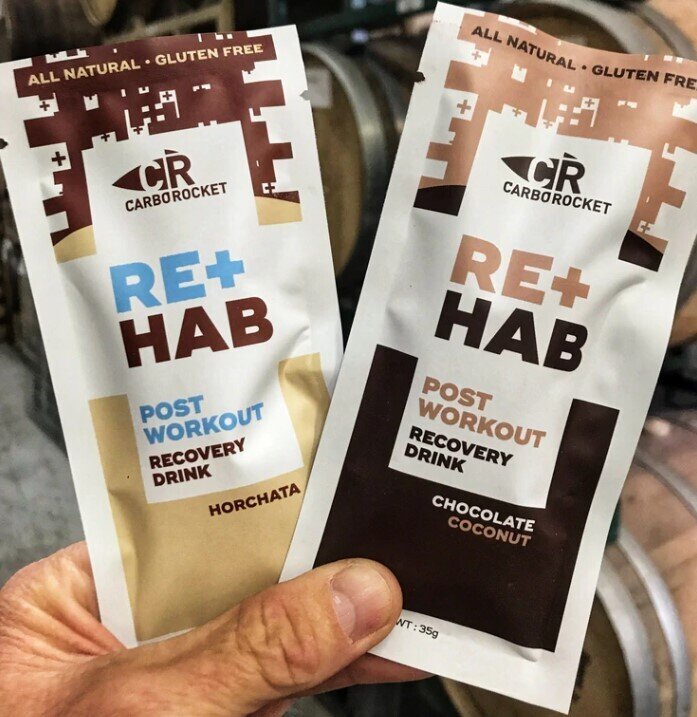 CarboRocket Rehab - Post Workout Recovery Drink - Single Serve - Brands ...