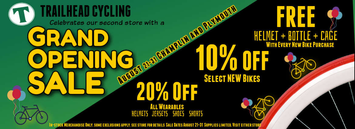 Trailhead Cycling | Champlin & Plymouth, MN | Bike Shop