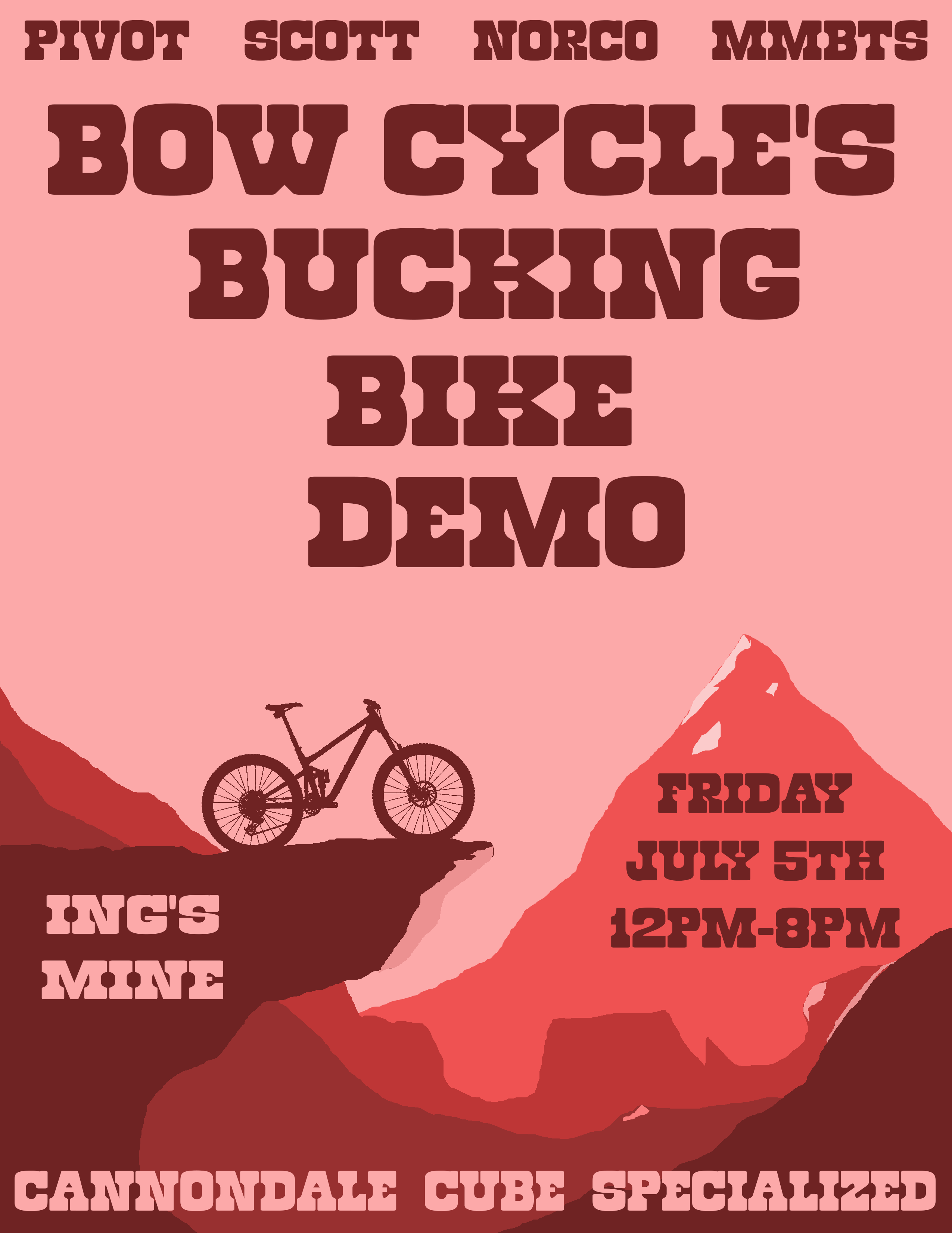 Bow Cycle's Bucking Bike Demo - Bow Cycle | Calgary, AB | Bike Shop