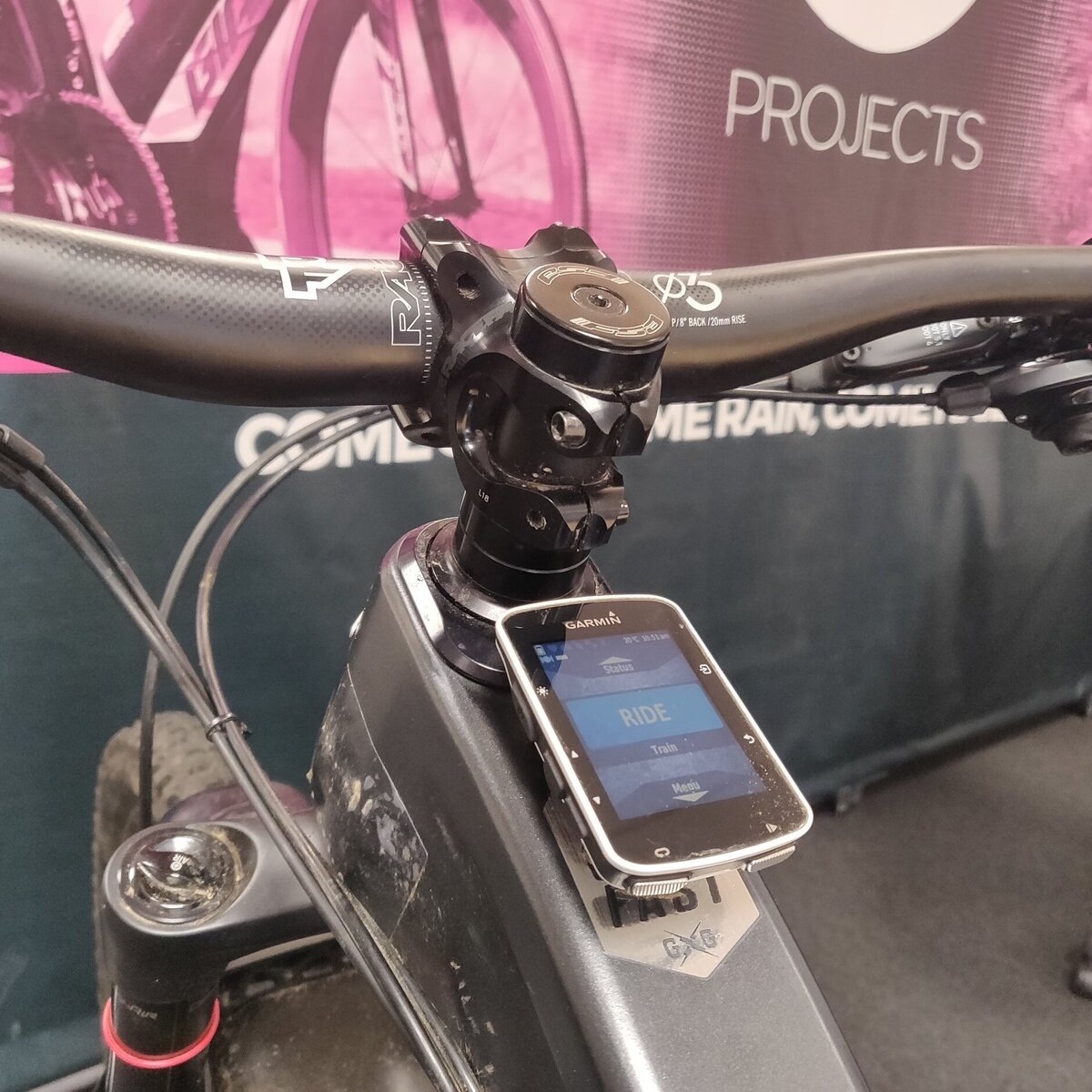 76 Projects Enduro Computer Mount - Bow Cycle | Calgary, AB | Bike Shop