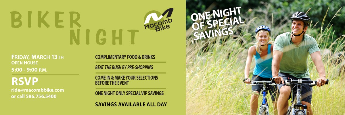 Macomb Bike in Warren, Michigan (Metro Detroit)