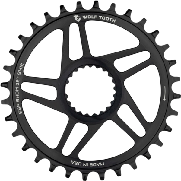 Wolf Tooth Shimano Direct Mount Hyperglide+ Chainring - West Point ...
