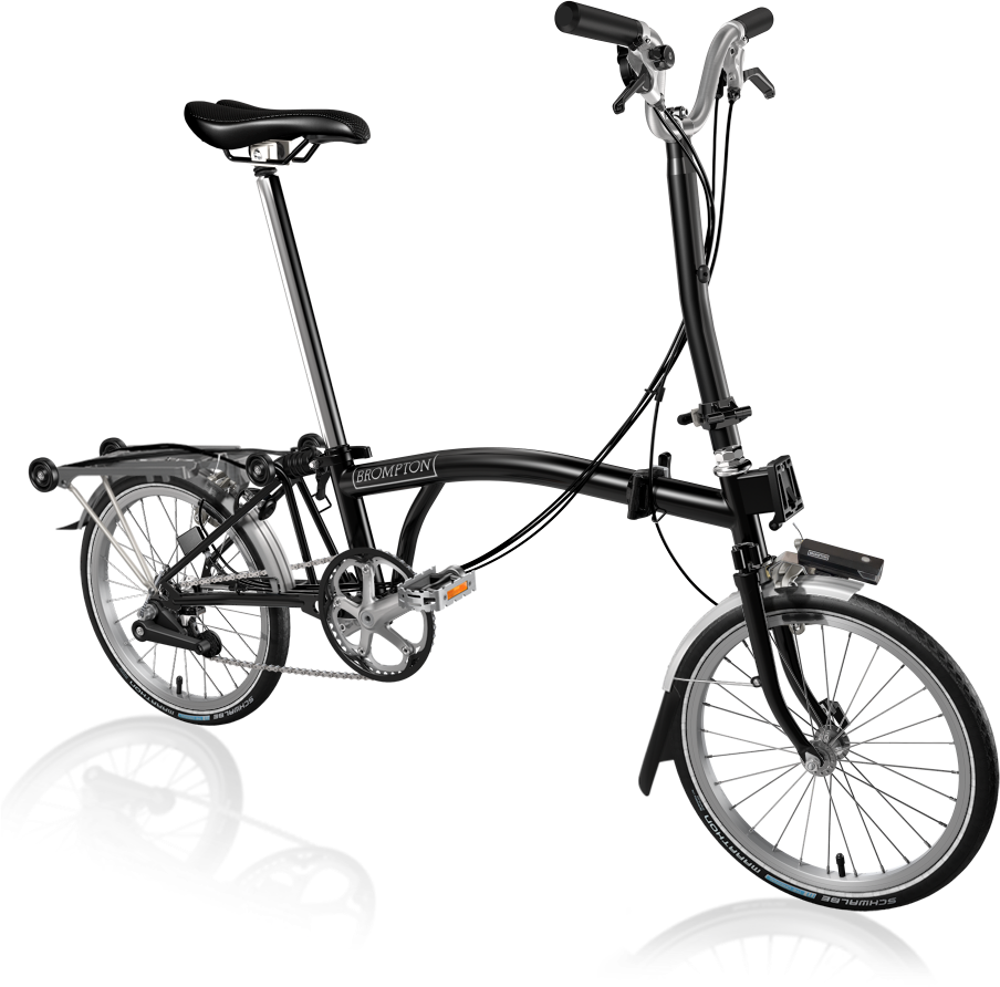 Brompton C Line Explore with Rack - High Handlebar - West Point Cycles ...