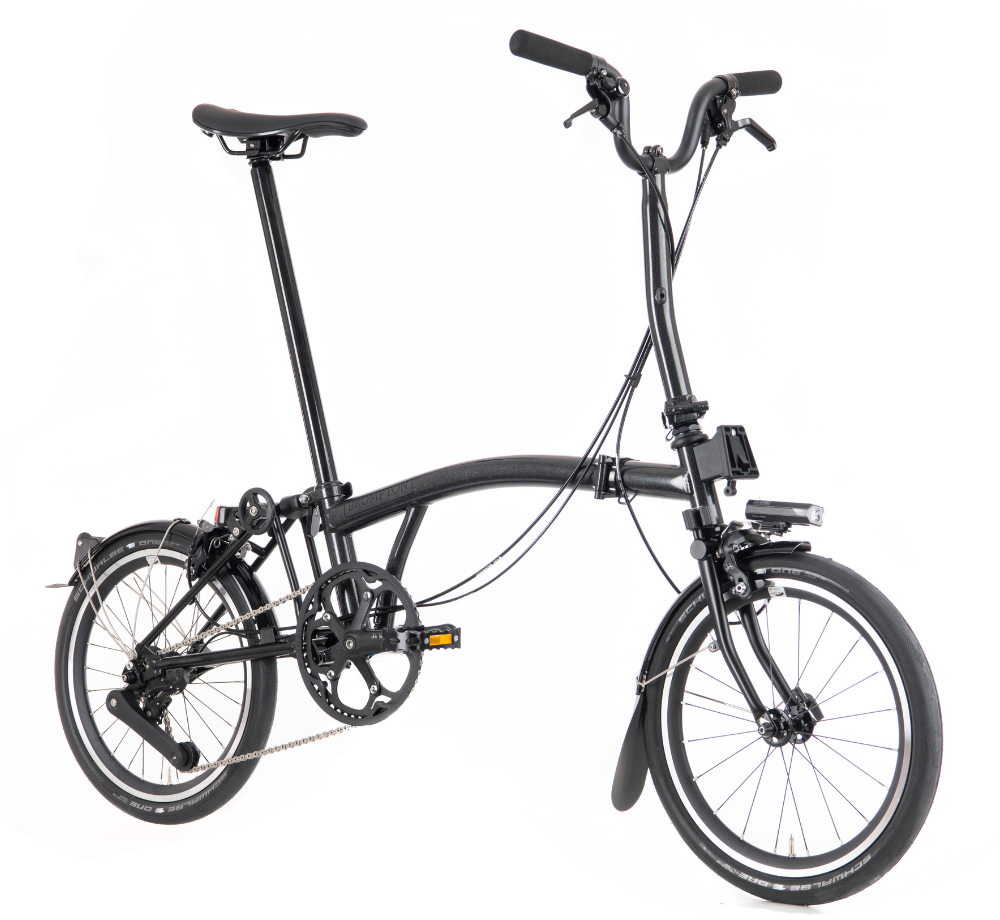 Brompton P Line Urban with Lighting - Mid Handlebar - West Point Cycles ...