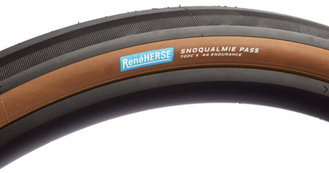 Rene Herse Snoqualmie Pass | 700x44 | Endurance Plus | Dark Tan ...