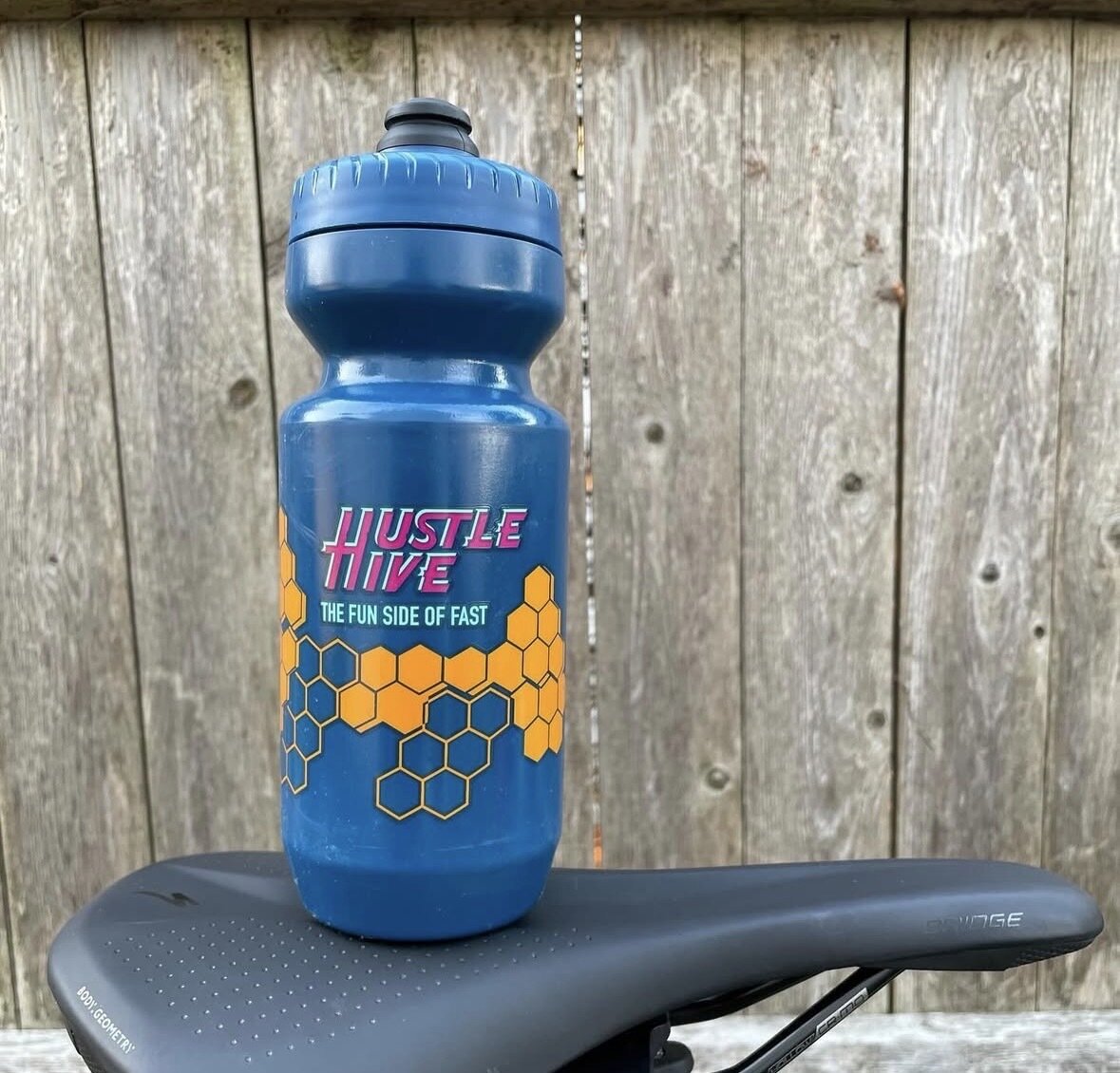 JRA Cycles Hustle Hive x JRA Cycles 22oz Water Bottle - Just Riding ...