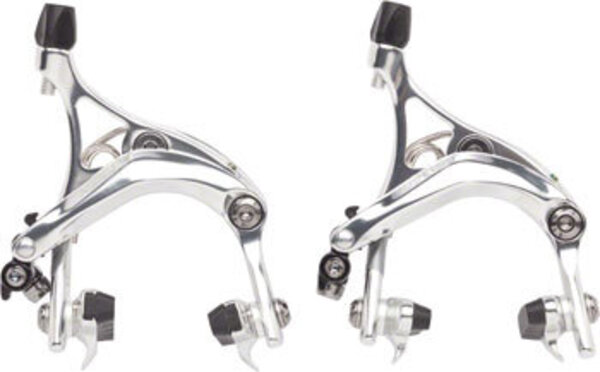 Tektro R539 Road Caliper Set Front & Rear Silver 47-57mm QR - Mad Dog Cycles | Orem, UT