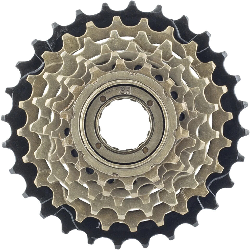 SunRun Cassette FW-6I 6-Speed 14-28t Brown - Mad Dog Cycles | Orem, UT