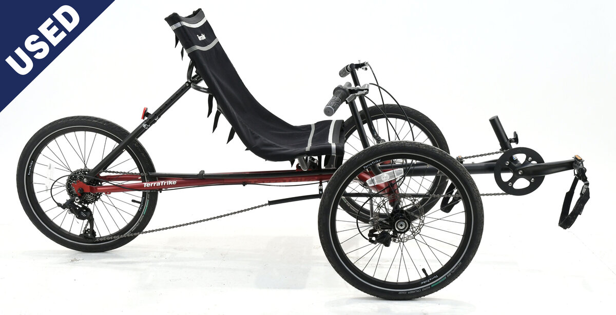 TerraTrike Maverick X8 - Recumbent Trike - Wheel & Sprocket | One of ...