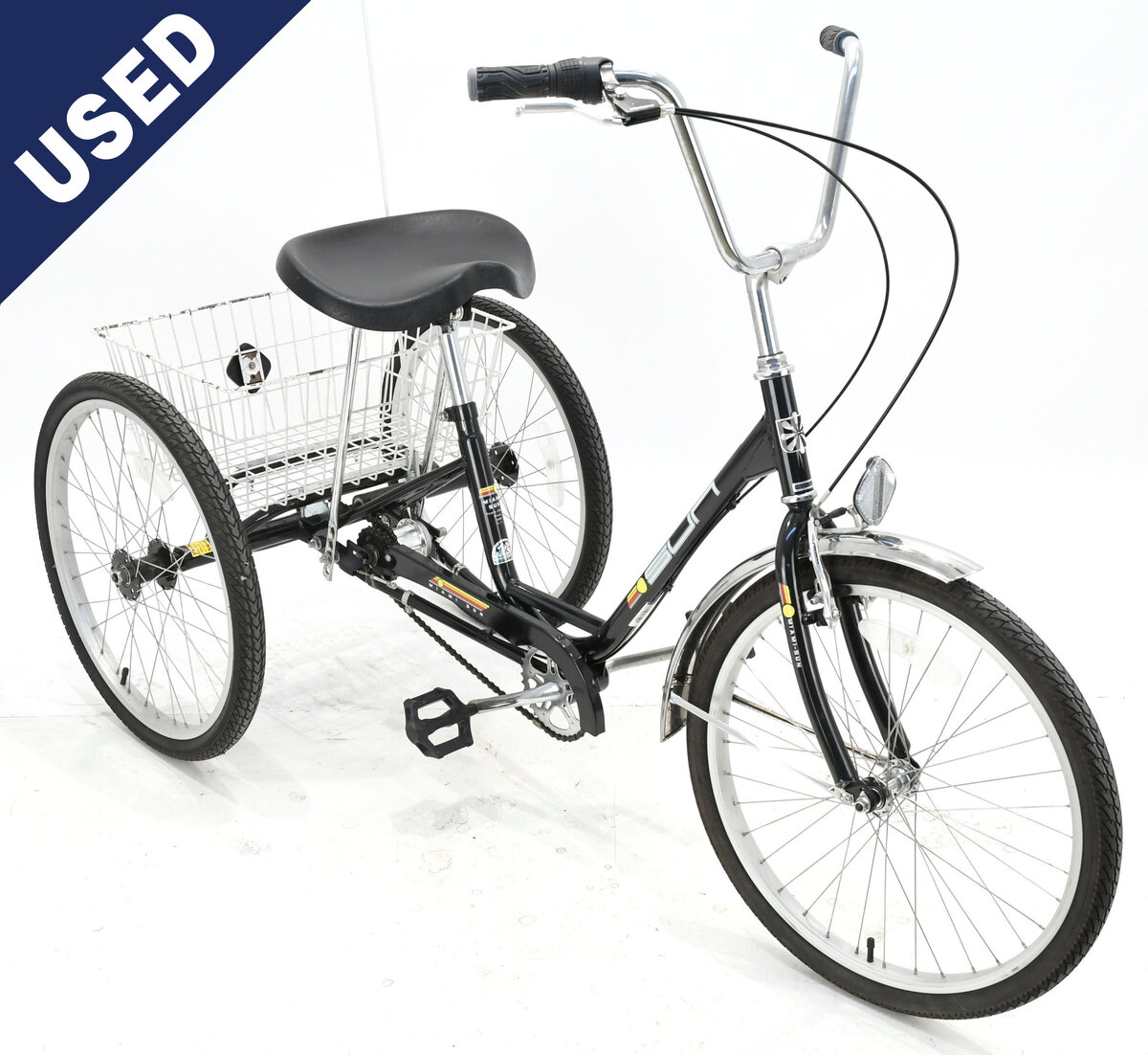 Sun Bicycles Miami Sun 24 3-Speed - Traditional Adult Trike - Wheel ...