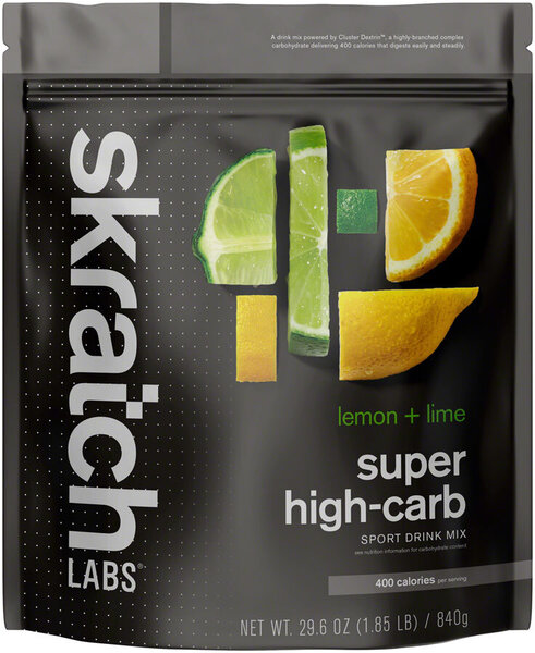 Skratch Labs NCYD Super High-Carb Sport Drink Mix - Lemon and Lime, 8 ...