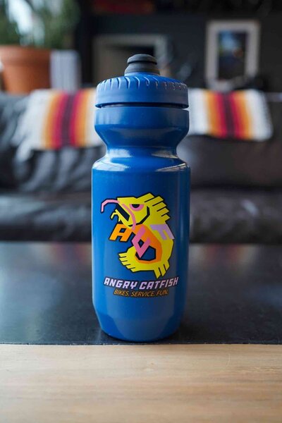 Angry Catfish Merch Cubist Water Bottle - 22oz - Tide - Angry Catfish ...
