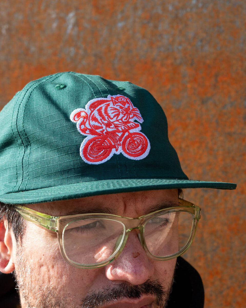 Angry Catfish Merch ACF x KIZ Green 15th Anniversary Cat Hat - Angry ...