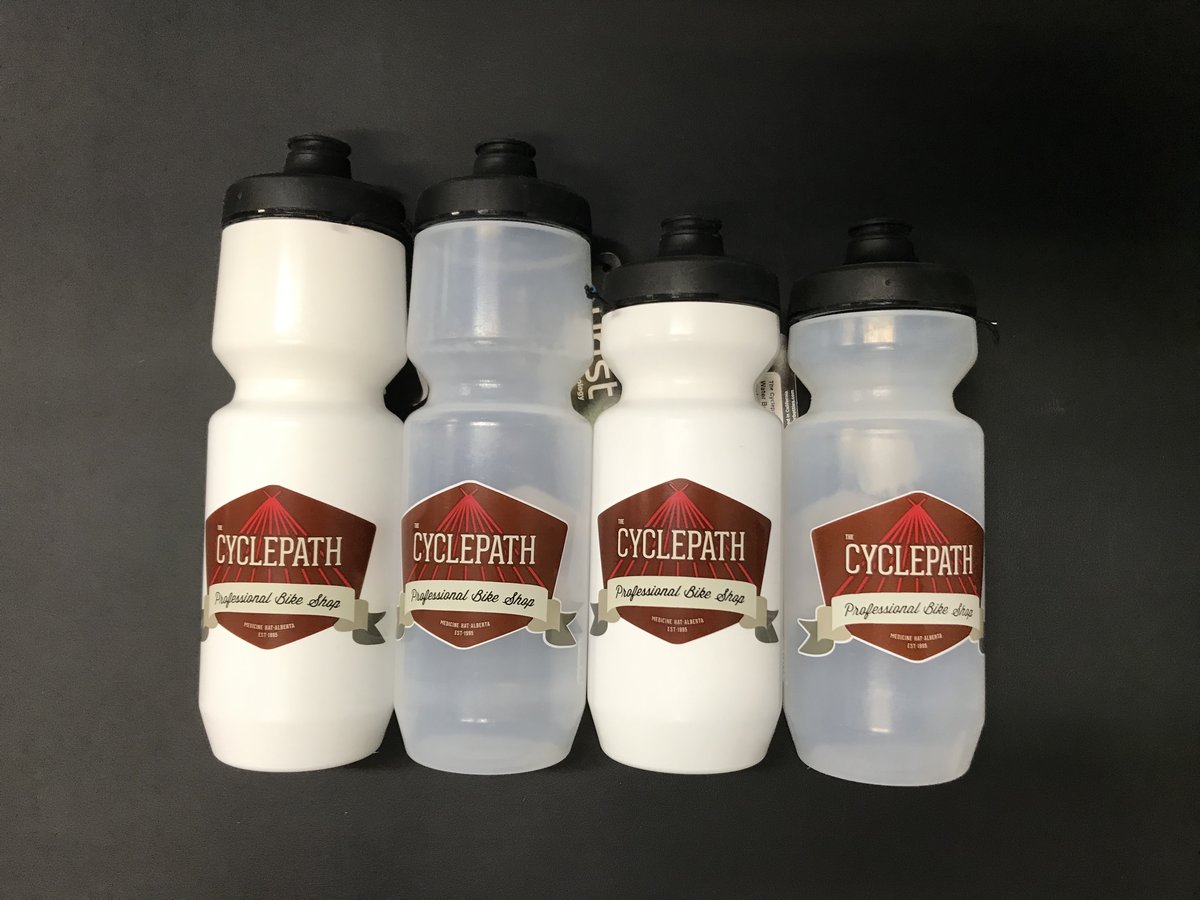 CyclePath Purist Water Bottle Cycle Path Logo - CyclePath