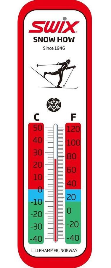 Swix R210 Swix Rect. Wall Thermometer - New Moon Ski & Bike | Hayward, WI