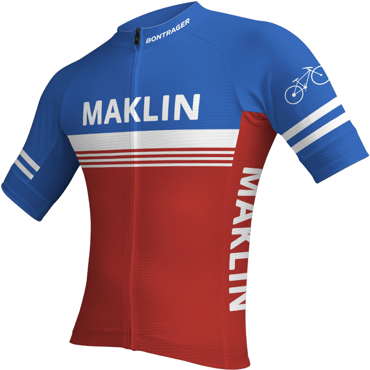 MAKLIN BIKE SHOP Maklin Bontrager Fitted Custom Mens Jersey - Maklin ...