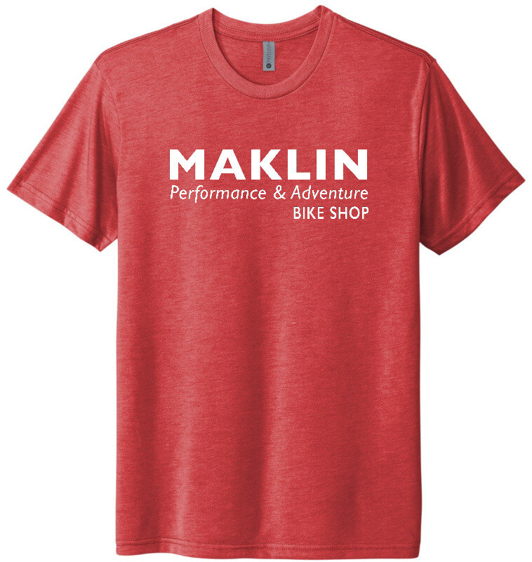 MAKLIN Maklin T-shirt, Vintage Red - Maklin Bike Shop
