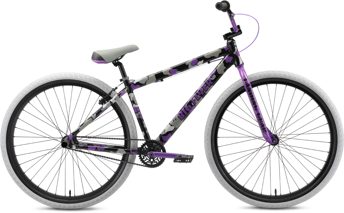 SE Bikes SE Big Flyer 29 Purple Camo Paradise Garage Bicycles SE Bikes SE Big Flyer 29 Purple Camo Paradise Garage Bicycles