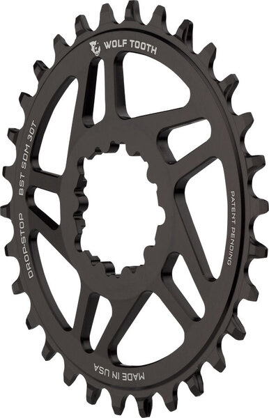 Wolf Tooth Direct Mount Chainring - 30t SRAM Direct Mount Drop-Stop For ...